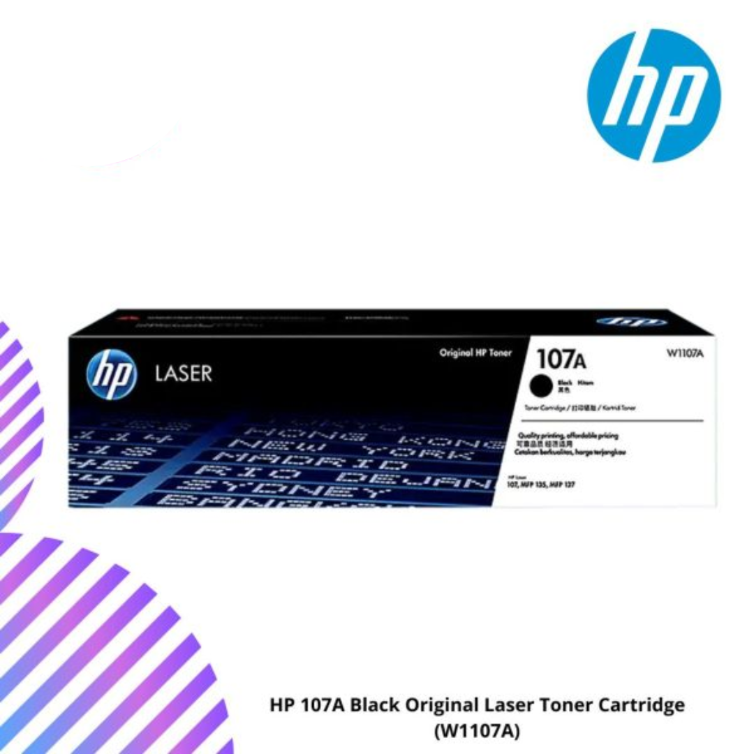 HP 107A Black Original Laser Toner Cartridge (W1107A) – GS Premium Stores