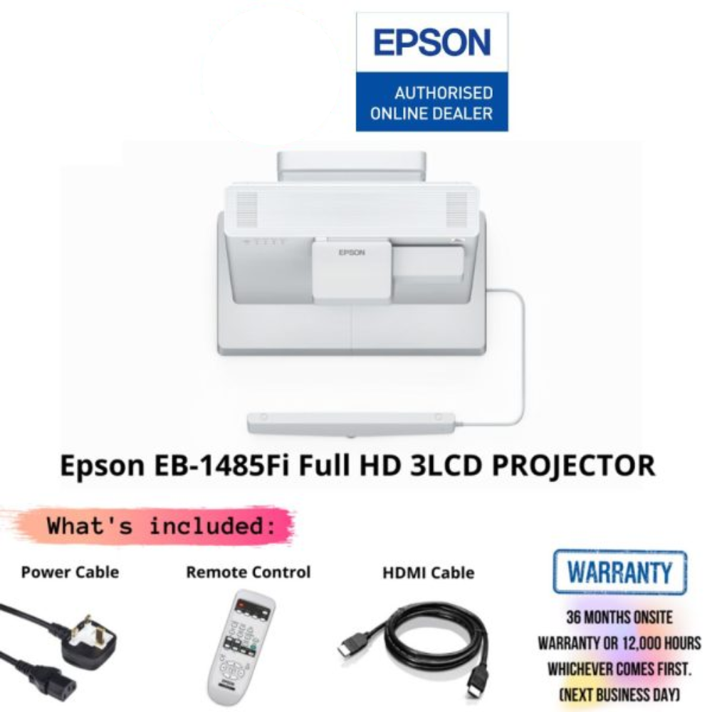 Epson EB-1485Fi Full HD 3LCD PROJECTOR – GS Premium Stores