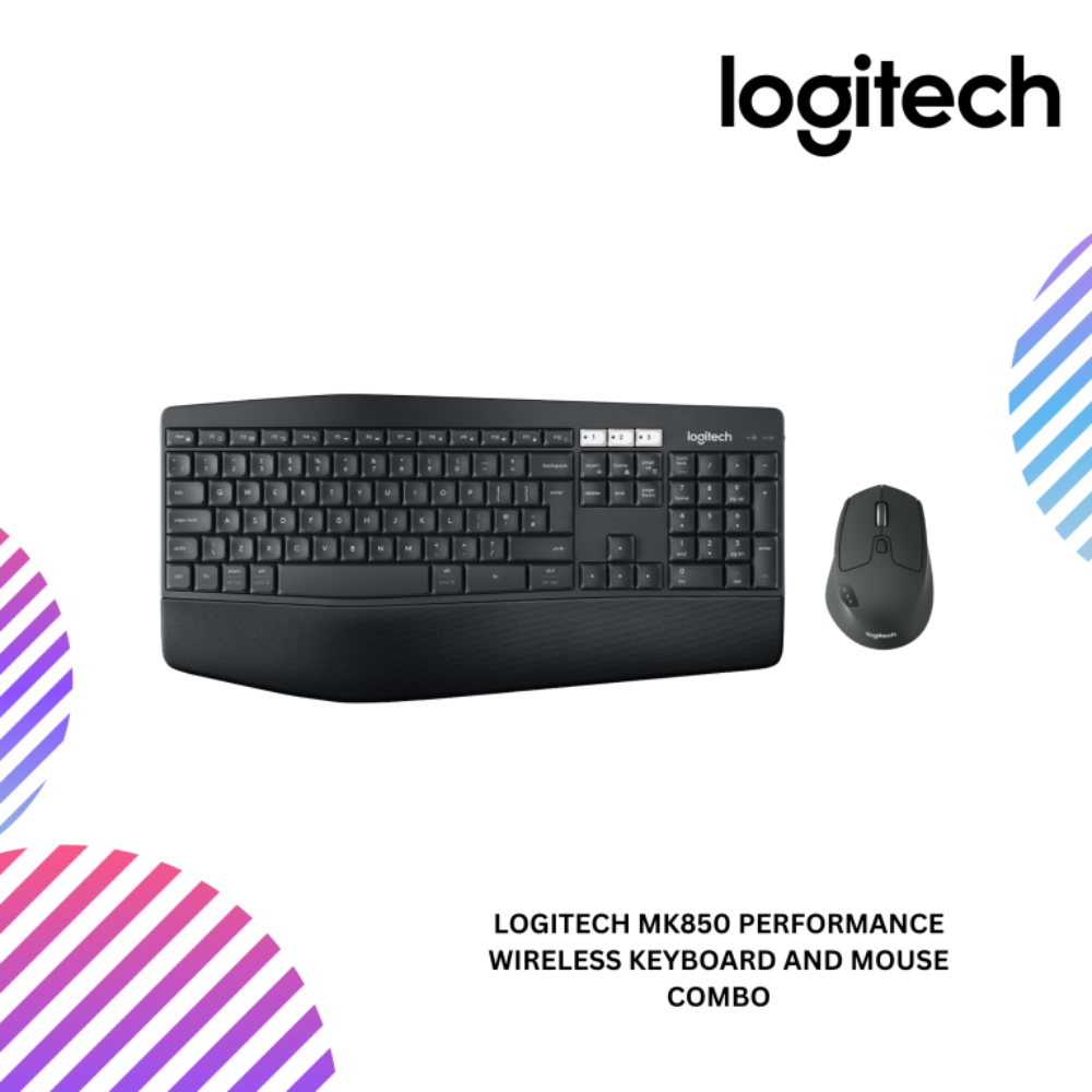 LOGITECH MK850 Performance Wireless Keyboard and Mouse Combo – GS ...