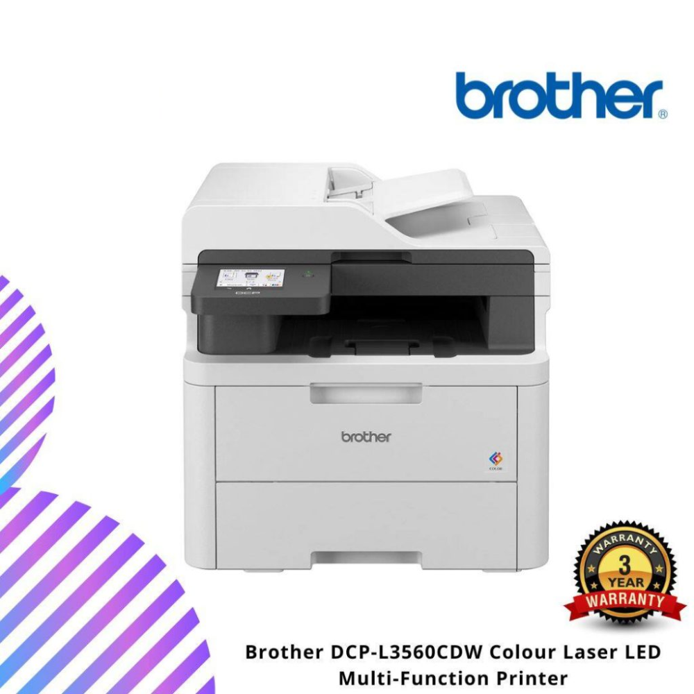 Brother DCP-L3560CDW Colour Laser LED Multi-Function Printer – GS ...