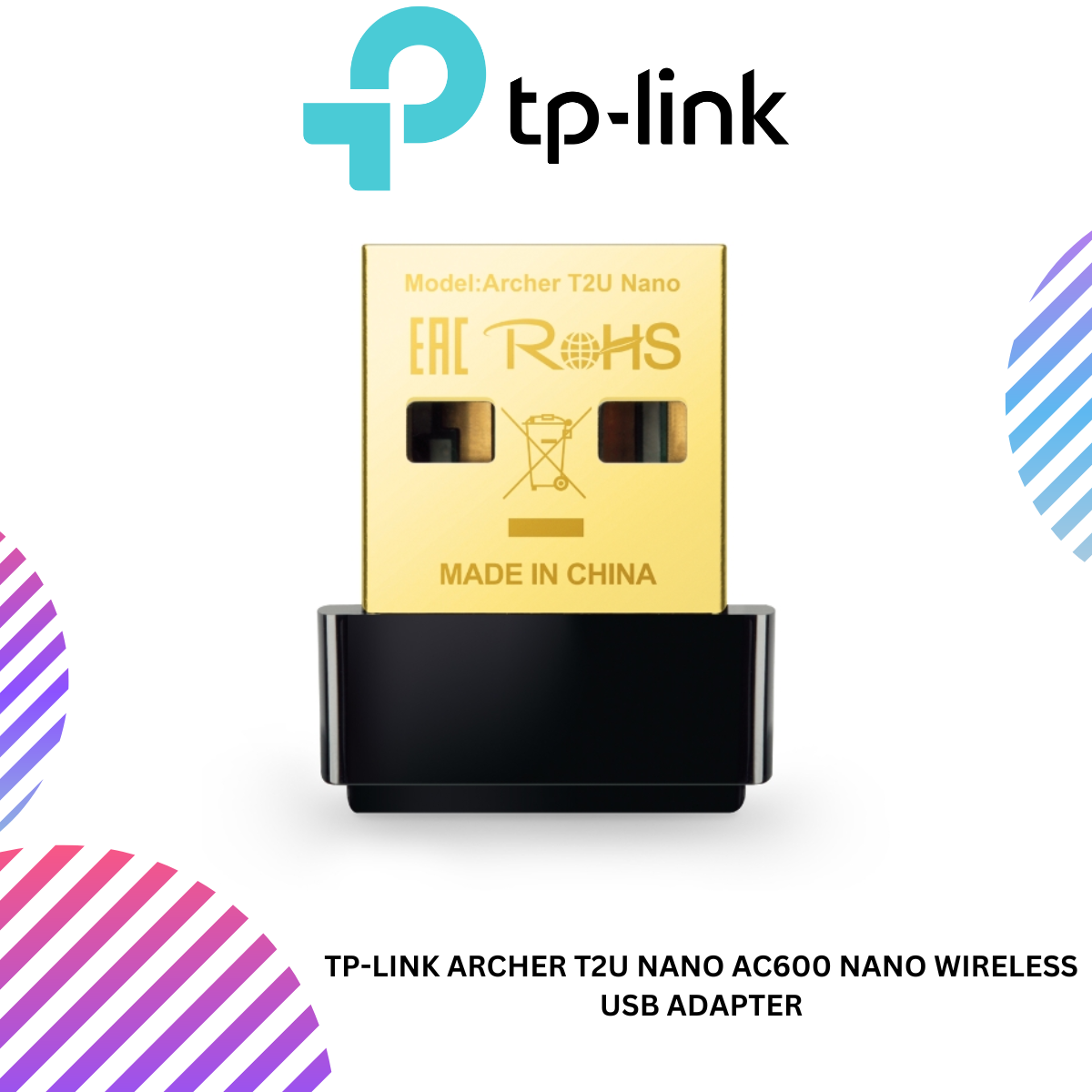 TP-Link Archer T2U Nano AC600 Nano Wireless USB Adapter – GS Premium Stores