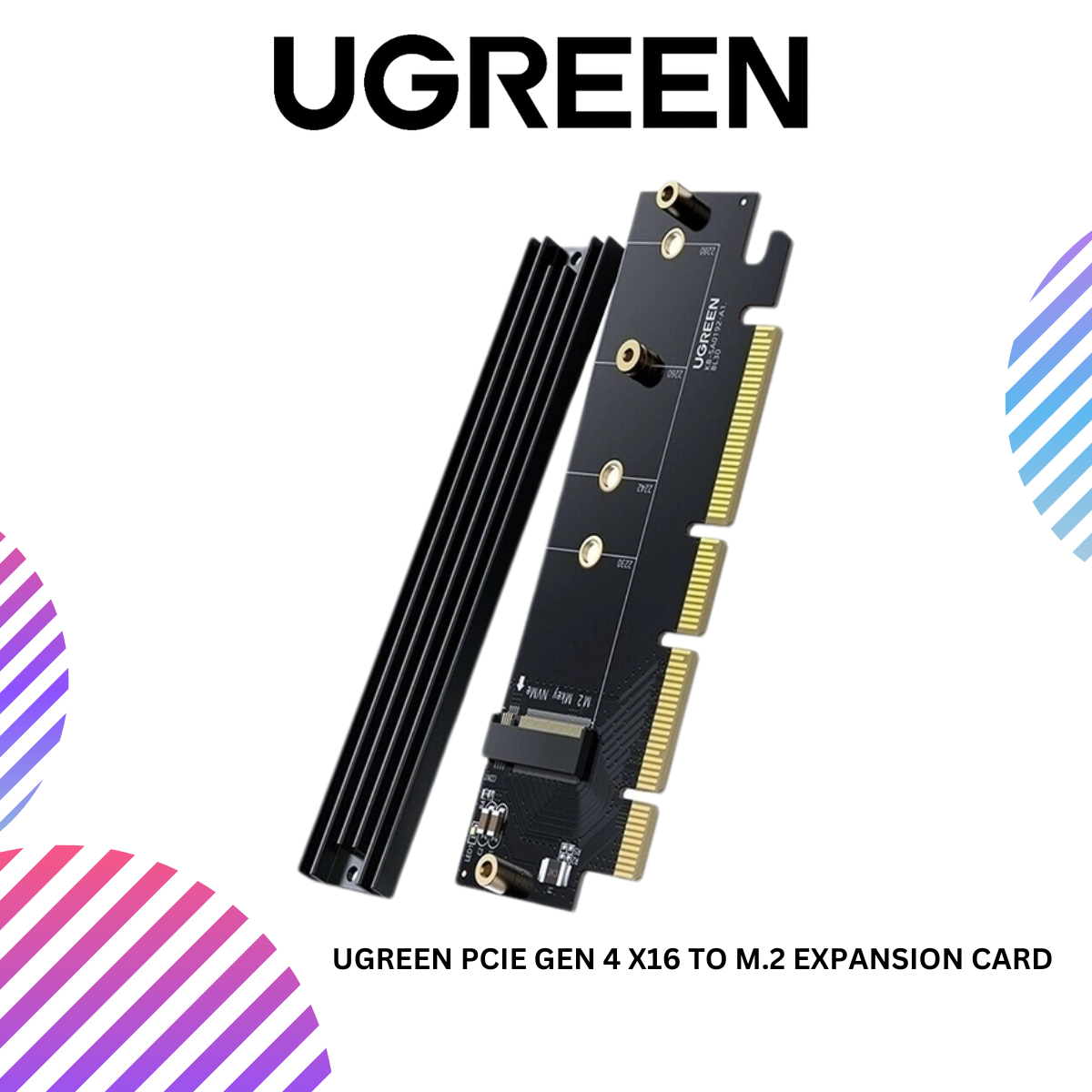 UGREEN PCIE GEN 4 X16 TO M.2 EXPANSION CARD – GS Premium Stores