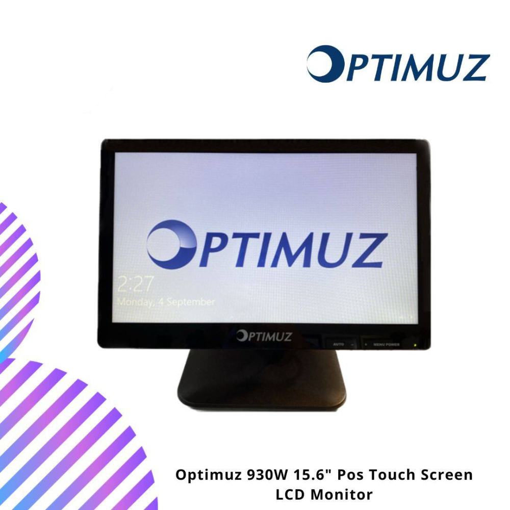 Optimuz 930W 15.6″ Pos Touch Screen LCD Monitor – GS Premium Stores